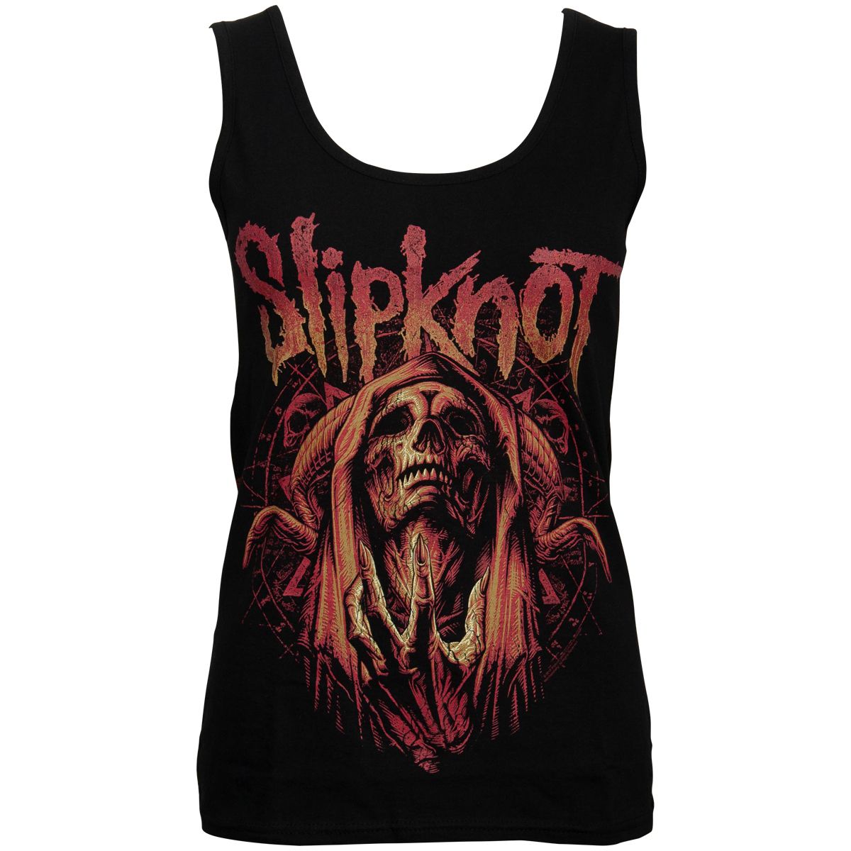 Slipknot - Schwarzes Damen Tank Top Evil Witch