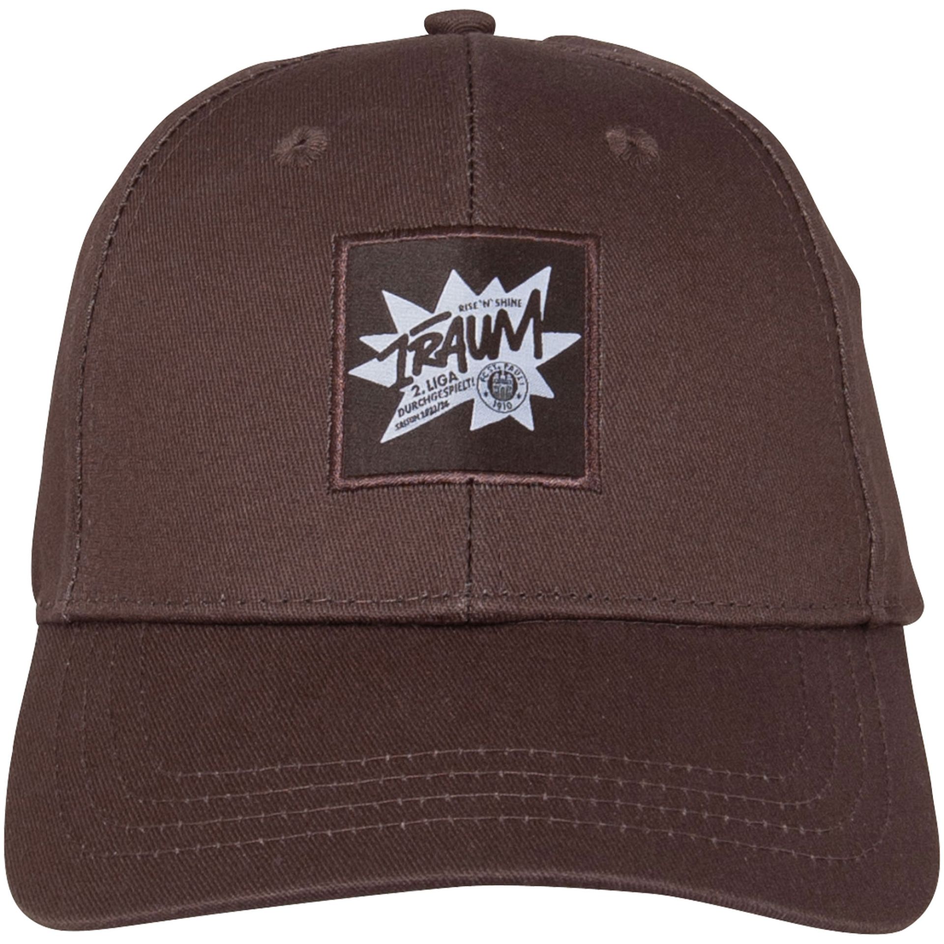 FC St. Pauli Cap Aufstieg 23/24 Größenverstellbar in braun